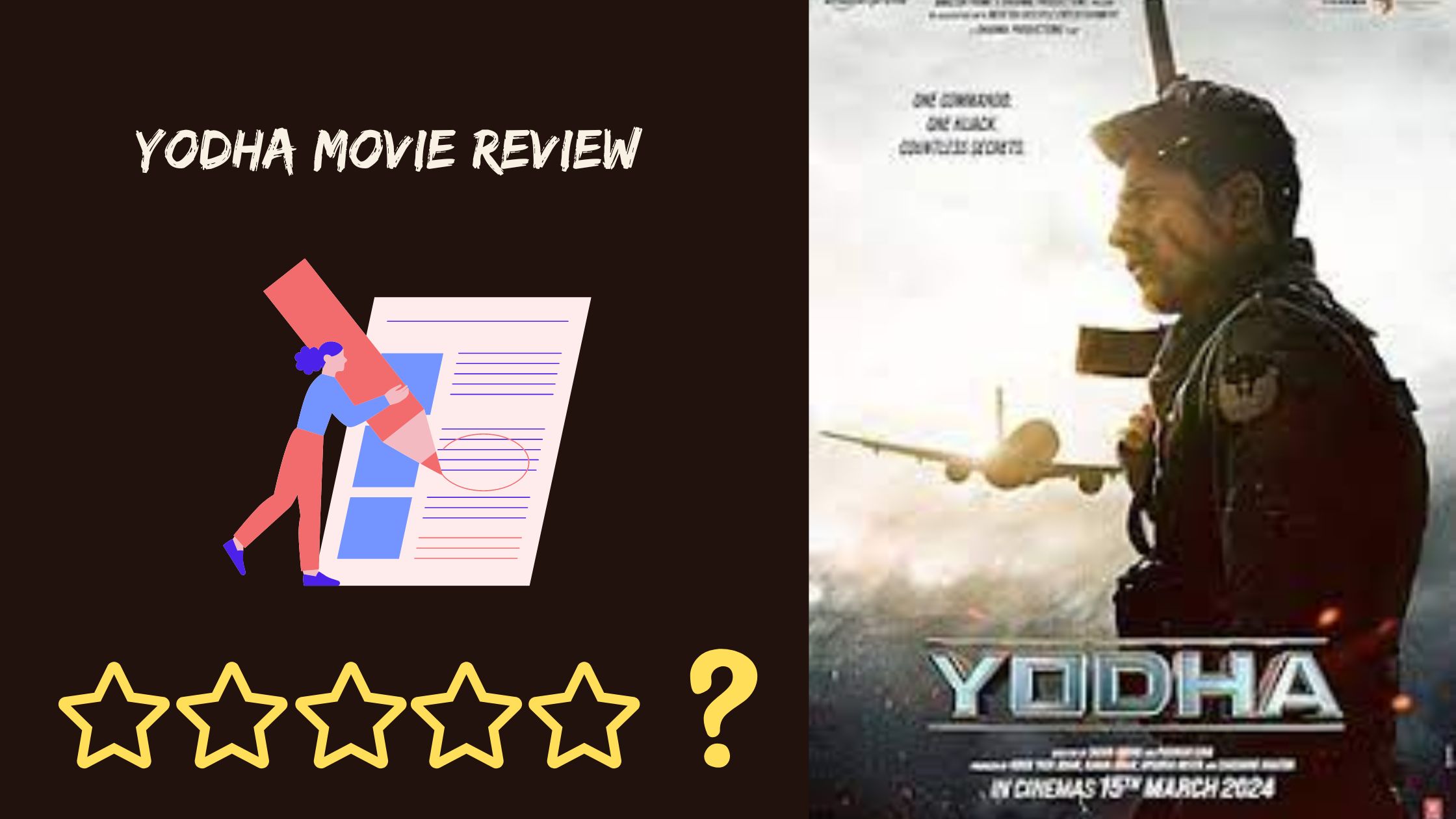 Yodha Movie Review - Worth Watching or Not » Noah's Digest